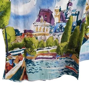 Michael Leu | Tops | Michael Leu Print Top | Poshmark